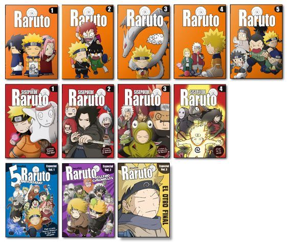 Crowdfunding de «Raruto: Edición definitiva» - Via-News.es