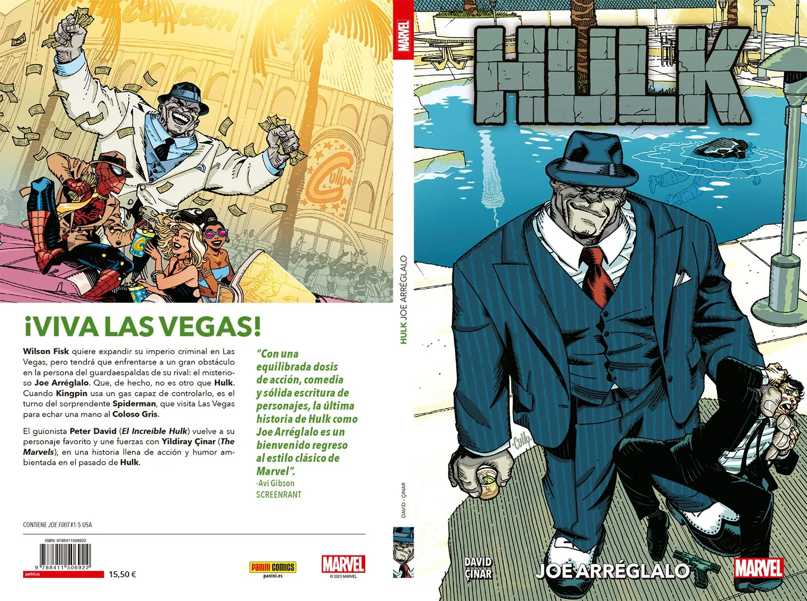 «Hulk Gris: Joe Arréglalo» (Peter David y Yildray Çinar, Panini Cómics ...