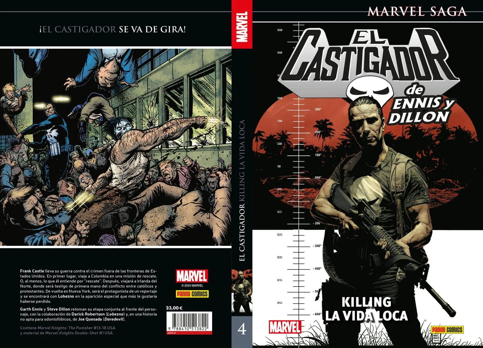 «El Castigador de Ennis y Dillon #4: Killing la vida loca» (Garth Ennis ...