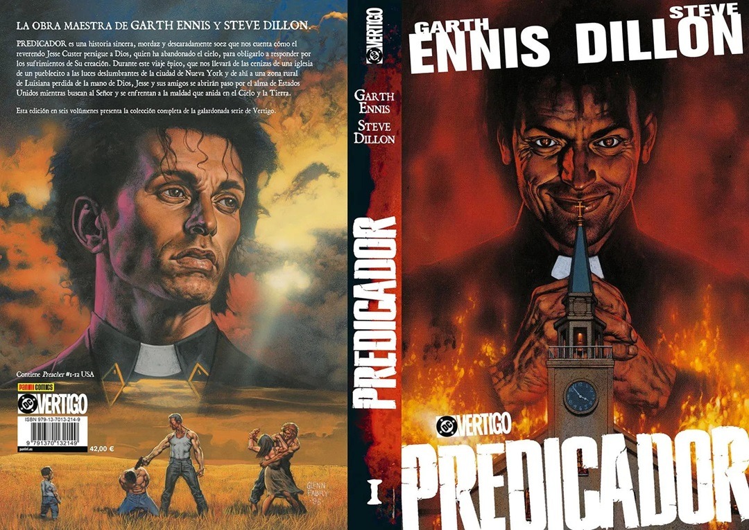 «Predicador #1» (Garth Ennis y Steve Dillon, Panini Cómics) - Via-News.es